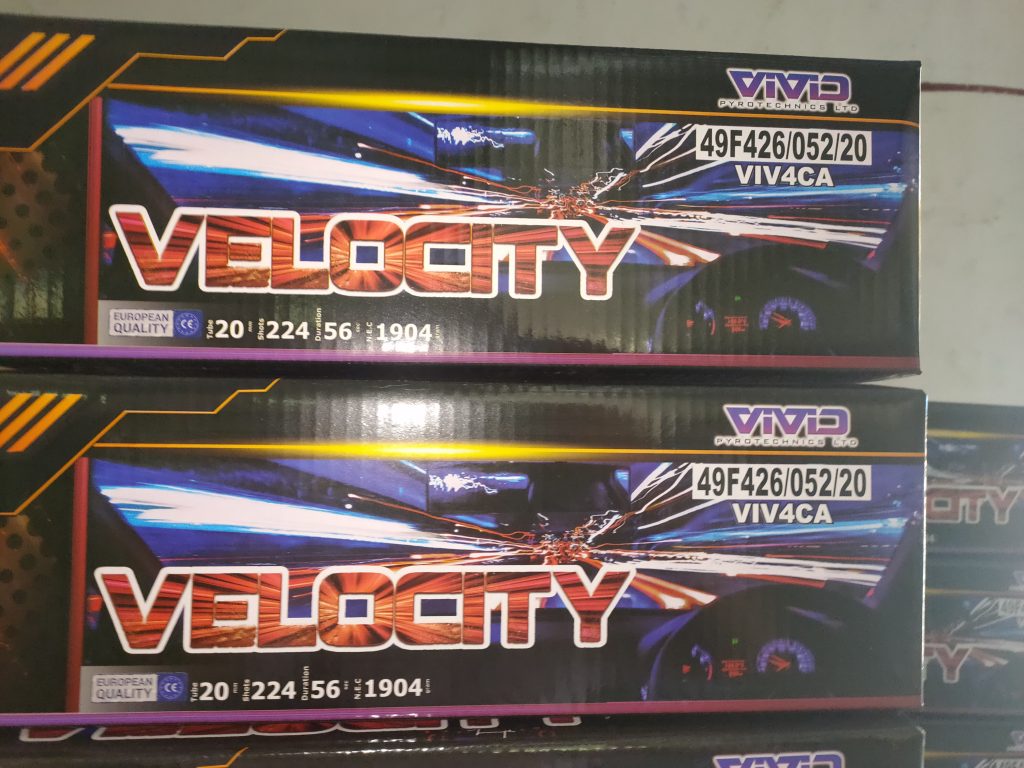 VELOCITY - Blitz Fireworks